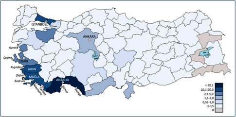 Plotting Lifestyle Migration Part I: the Turkish sunbelt | The ...